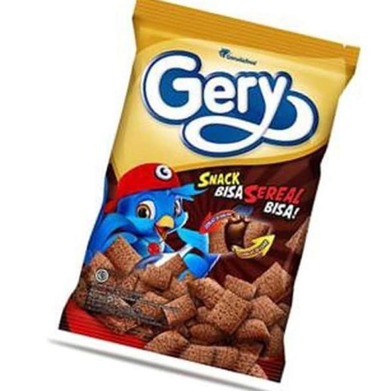 Jual Gery Snack & Sereal Bantal Extrude Coklat 30 Gr 1 Dus / 8 Pak / 40 ...