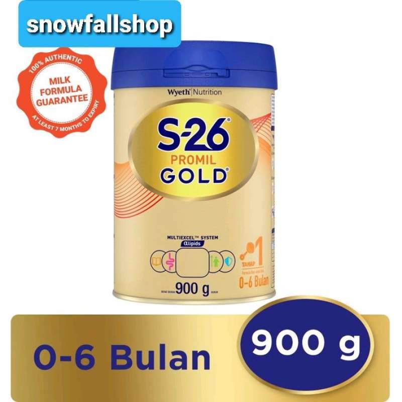 Jual S26 Promil gold tahap 1 900 gr di Seller Snowfallshop - Karet, Kota Jakarta Selatan | Blibli