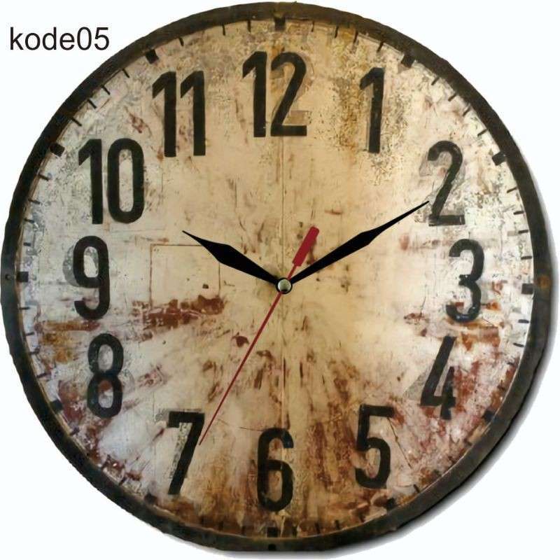 Jual Jam Dinding Vintage Jam Dinding Karakter Unik Mdf Hiasan Dinding ...