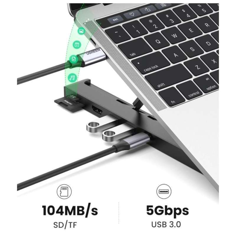 Jual Jual Stand / Adapter Hub Usb C Laptop /Macbook Ugreen 5In1 Dudukan ... Jual Jual Stand / Adapter Hub Usb C Laptop /Macbook Ugreen 5In1 Dudukan ...