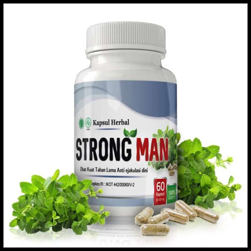 Jual OBAT STRONG MAN VITALITAS PRIA DEWASA KUAT TAHAN LAMA di Seller Toko Herball - Mugassari ...