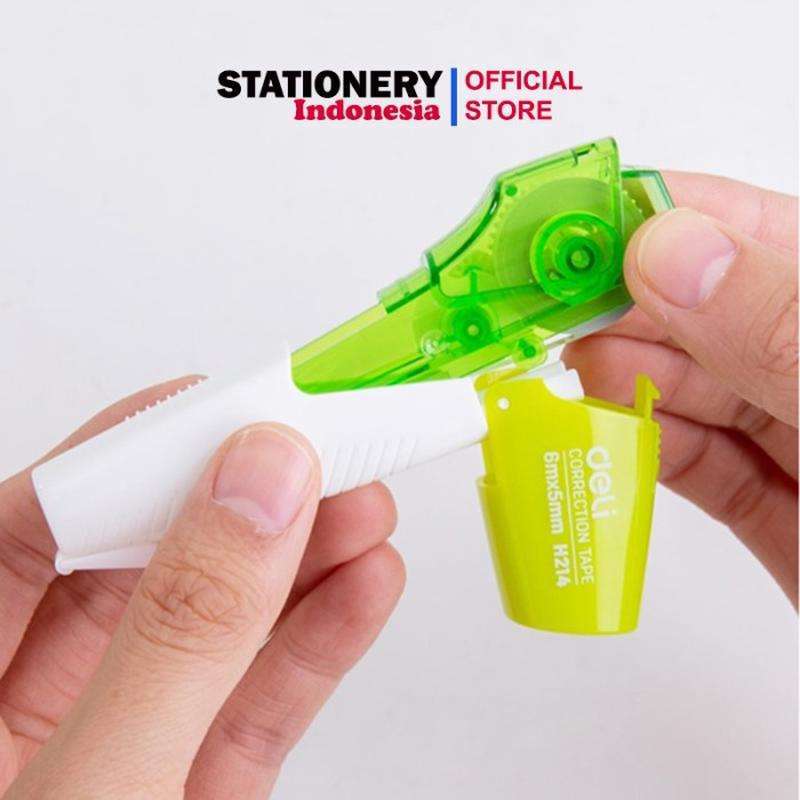 Jual Correction Pen / Tipe X Cair Model Candy - Deli - Eh21401 - Merah ...