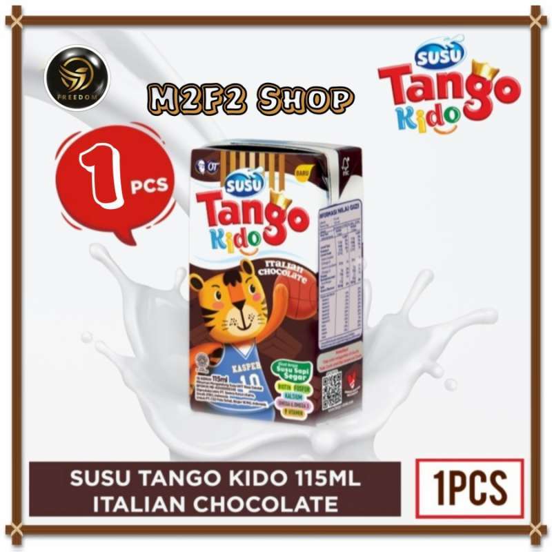 Jual Susu Kids Tango Kido Italian Chocolate | Cokelat Kotak UHT - 115 ...