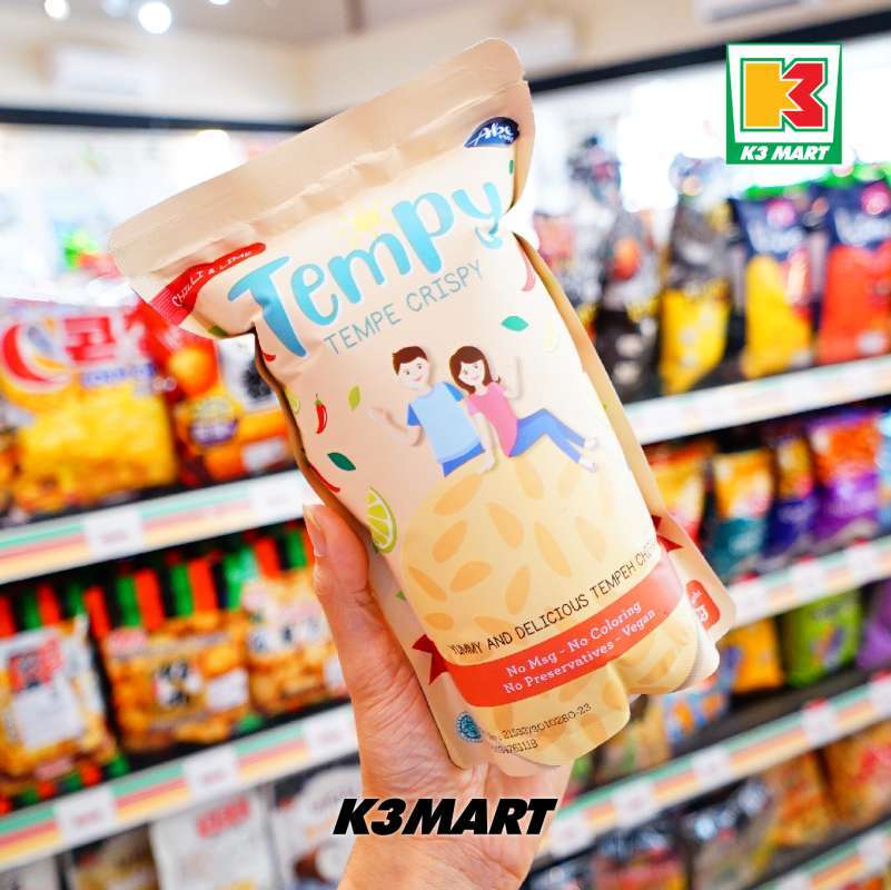 Jual Abe Food Tempy Tempe Crispy Chili & Lime 70gr Di Seller K3mart ...