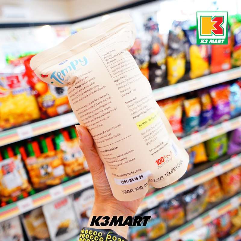 Jual Abe Food Tempy Tempe Crispy Chili & Lime 70gr Di Seller K3mart ...