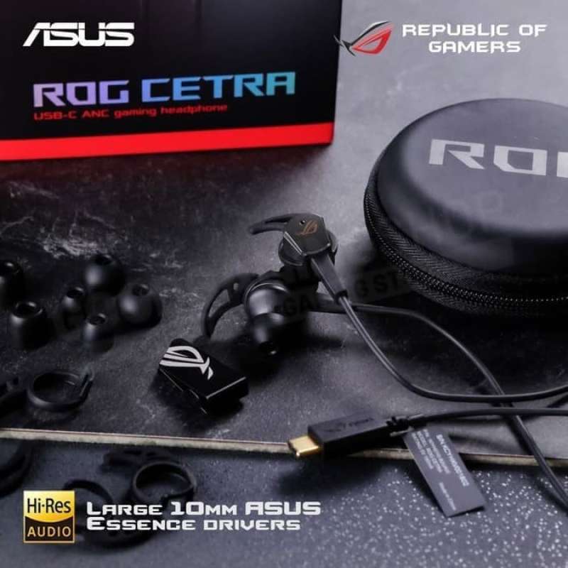 Promo Asus ROG Cetra - Gaming Earphone Diskon 23% di Seller GOOD GAMING ...