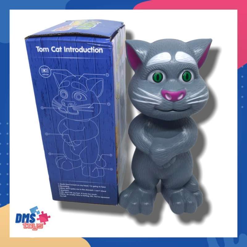 Jual MAINAN ANAK DMS TOYS TALKING TOM CAT NO LED BISA MENIRU SUARA DMS ...