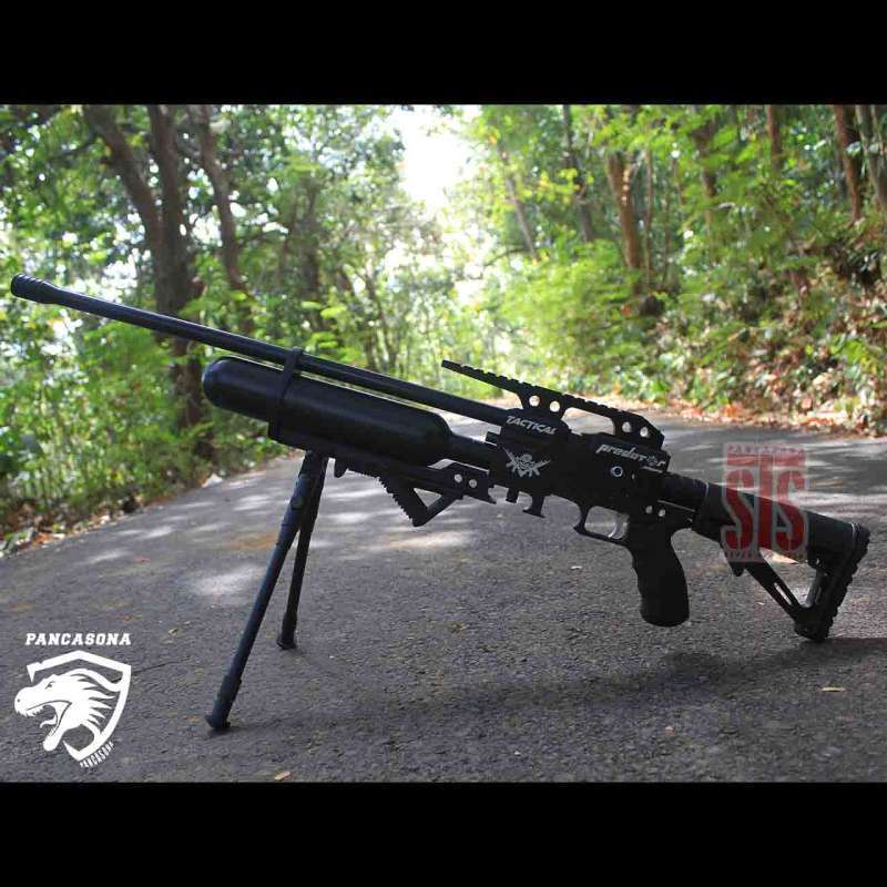 Jual Senapan Angin Gas Predator 500CC Magazin + Tele Spike TERMURAH di ...