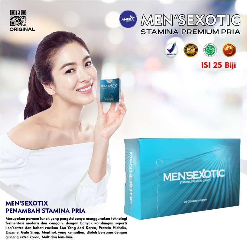 Jual MENSEXOTIC CANDY - PERMEN PENAMBAH STAMINA KUAT TAHAN LAMA ...