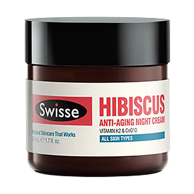 Jual Swisse Hibiscus Anti-Aging Night Cream 50ml di Seller Chemist ...