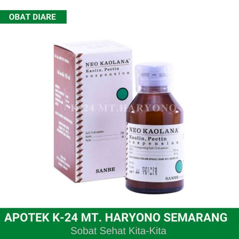 Jual Neo Kaolana Sirup 120 Ml / Obat Diare Anti Diare Anak Di Seller ...