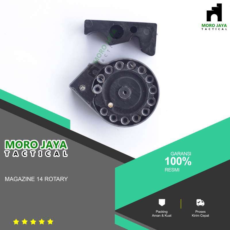 Jual Magazine 14 Rotary + Singleshoot Aksesoris Senapan Angin Di Seller ...