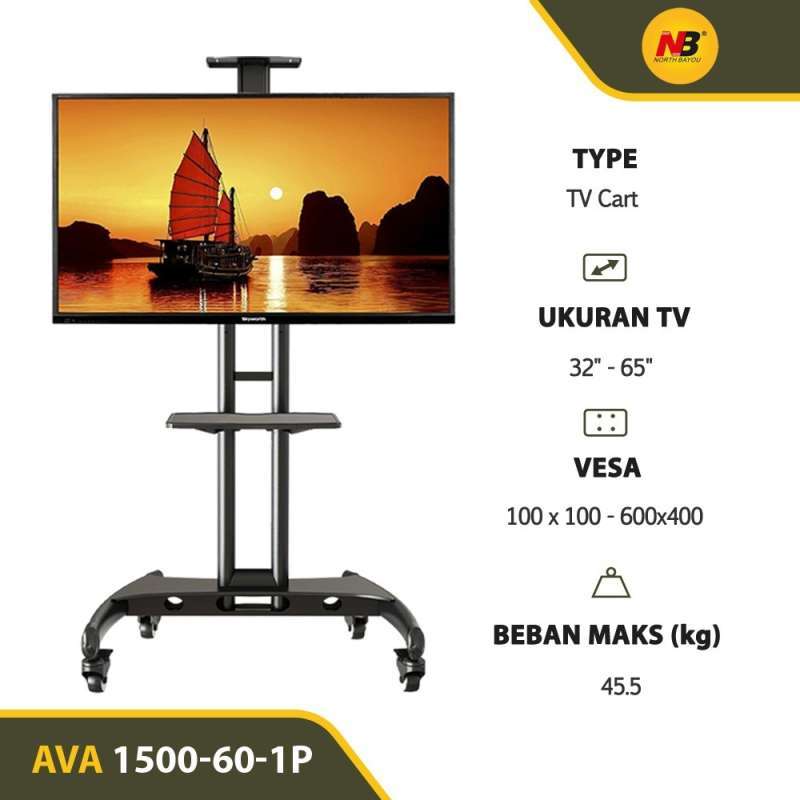 Jual Bracket Standing Tv/monitor North Bayou Nb Ava 1500-60-1p 32'-70 Inch Di Seller Smartidea ...