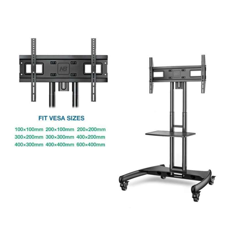 Jual Bracket Standing Tv/monitor North Bayou Nb Ava 1500-60-1p 32'-70 ...