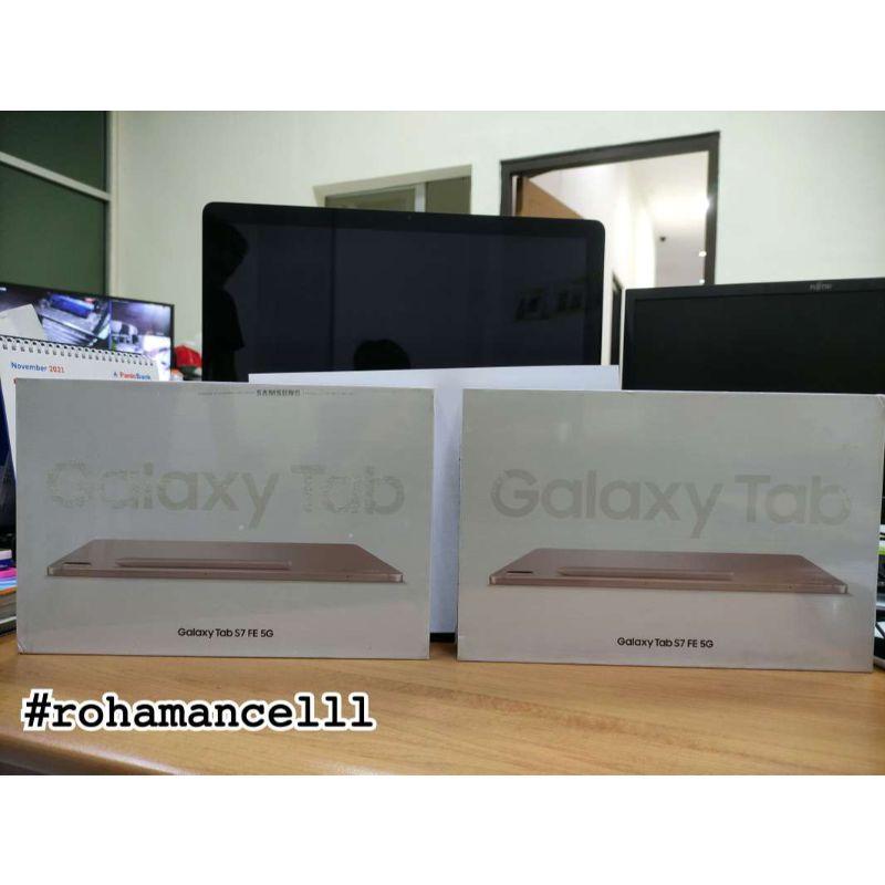 Jual Samsung Galaxy Tab $7 FE 5G CELL 6GB 128GB SEIN New- Mystic pink ...