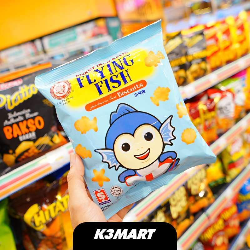 Jual Hup Seng Flying Fish Biscuits 120gr di Seller K3MART - Silalas ...