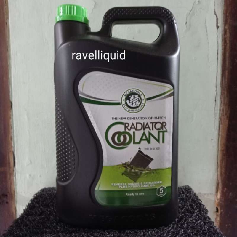 Jual Air Radiator Coolant Mega Cool 5 Liter Hijau 100% Original di ...