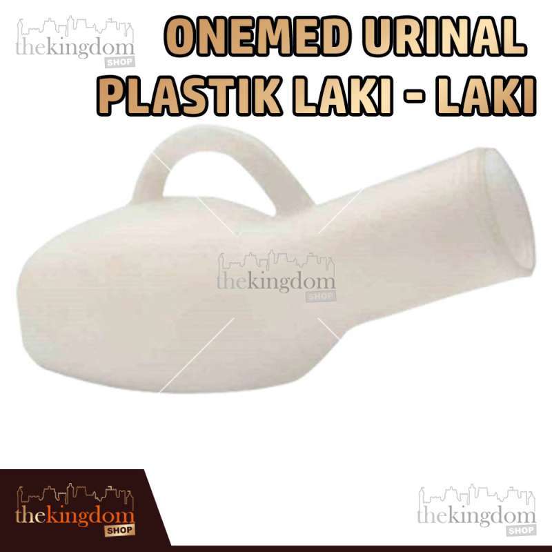 Jual Onemed Urinal Pispot Plastik Pria Wanita + Tutup Wadah Kencing ...