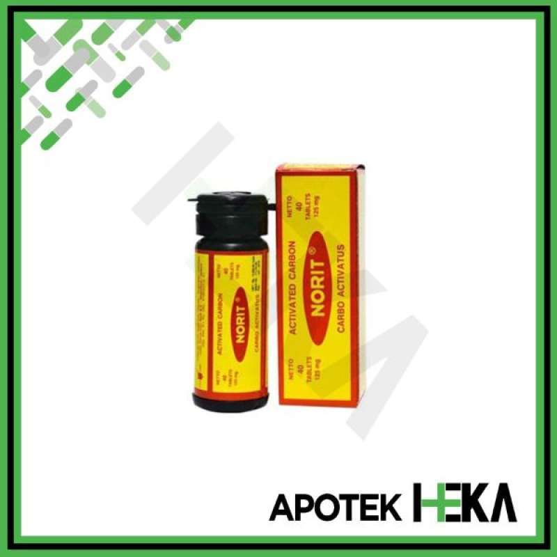 Jual Norit Cap Elang Obat Keracunan Makanan isi 40 Tablet di Seller ...