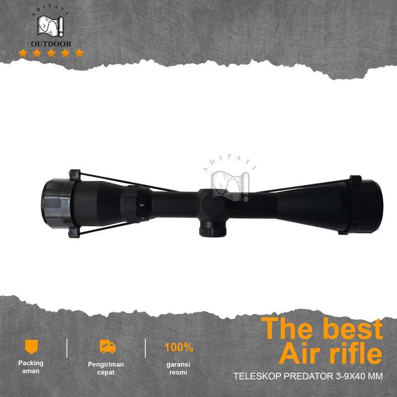 Jual Teleskop Predator Thompson 3-9X40 MM Aksesoris Senapan Angin di ...