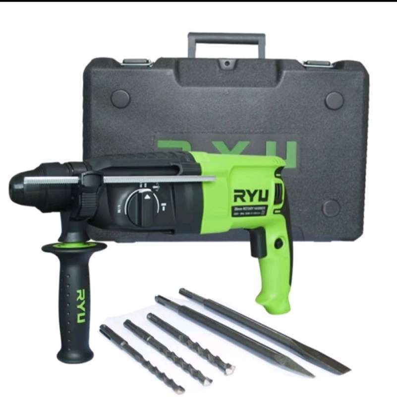 Jual Ryu Rotary Hammer Rrh 26 Sds Plus 26 Mm Mesin Bor Impact Bobok ...