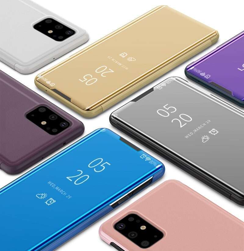 Jual Samsung Galaxy S20 Plus S20Plus Flip Clear View Standing Cover Case di Seller Bunso ...