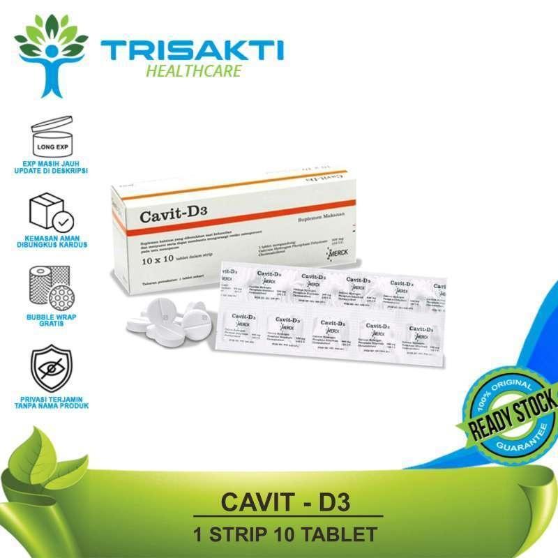 Jual Cavit D3 - Multivitamin [10 Tablet] di Seller MMOK SHOP Official ...