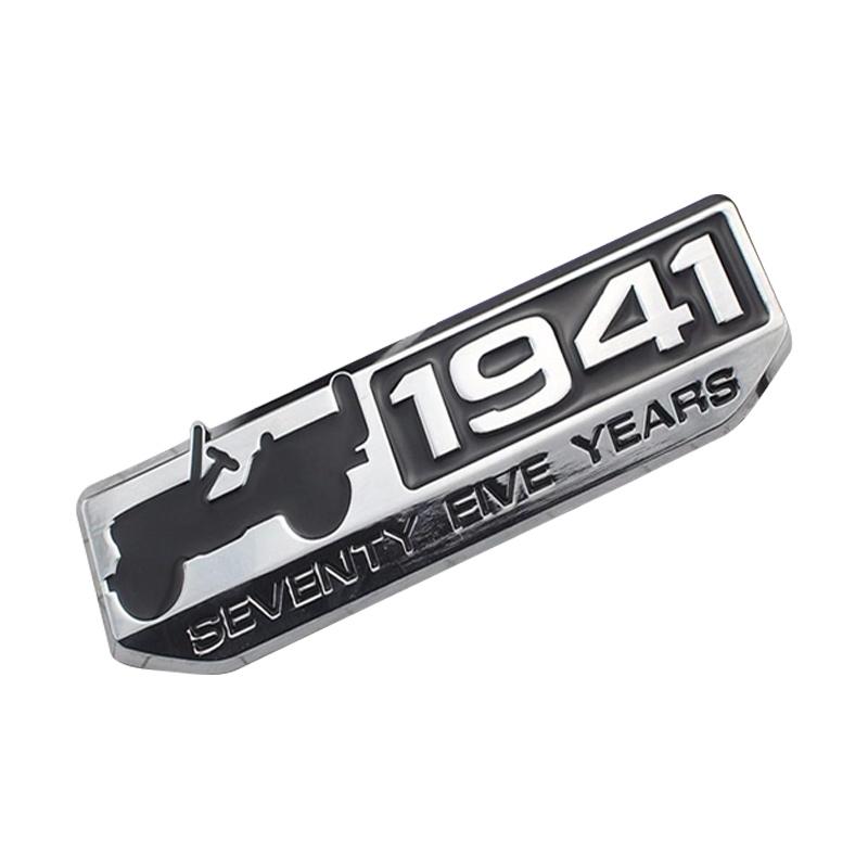 Jual IIT 1941 Seventy Five Years Aluminum Alloy Car Sticker Badge ...