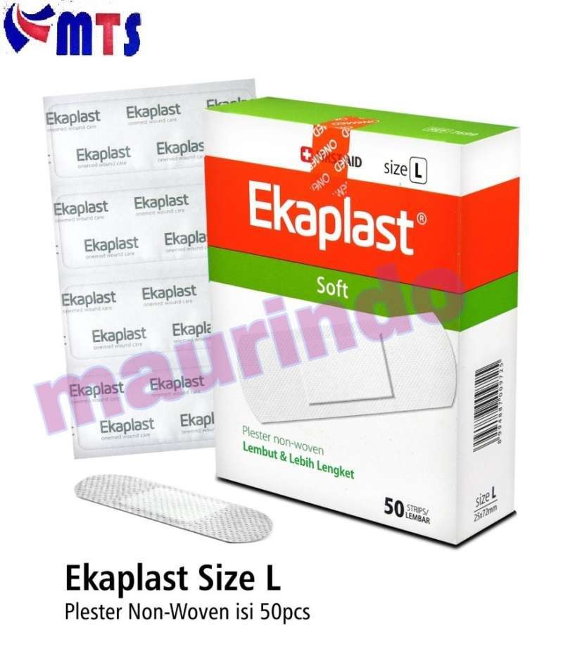 Promo Onemed Plester Luka Non Woven Ekaplast Size L Box Isi 50 Strip ...
