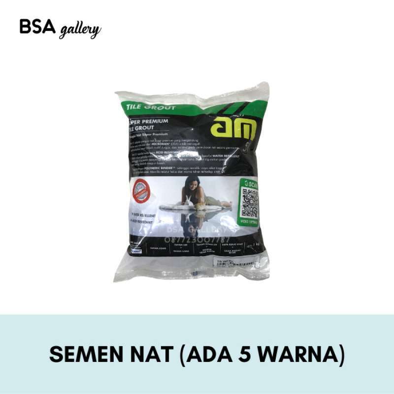 Jual Semen Nat Untuk Keramik / Granit Premium 1 Kg Am 51 Dengan ...