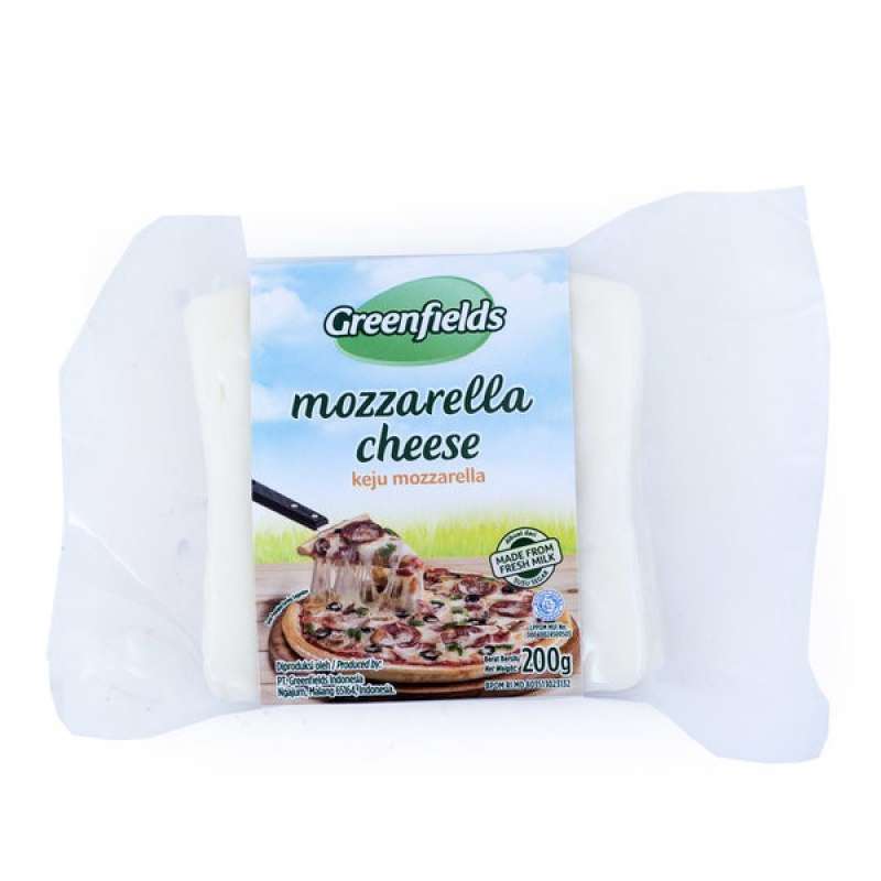 Promo GREENFIELDS Mozzarella Cheese 200g - GREEN FIELDS Keju Mozarela ...