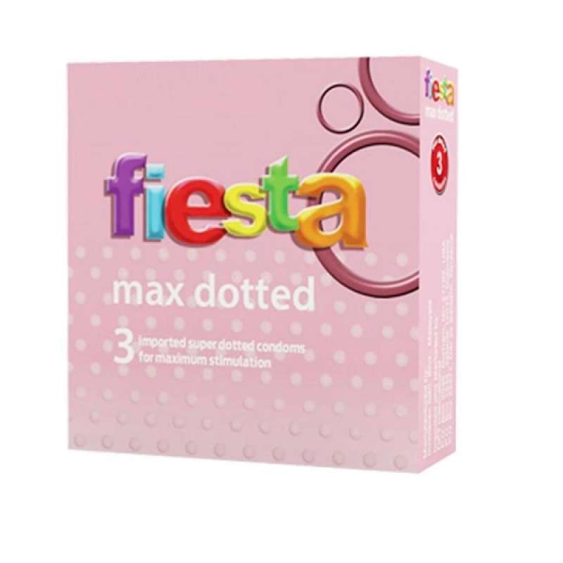 Jual Fiesta Kondom Max Dotted 3 Pcs Di Seller Hypermart Jember Official ...