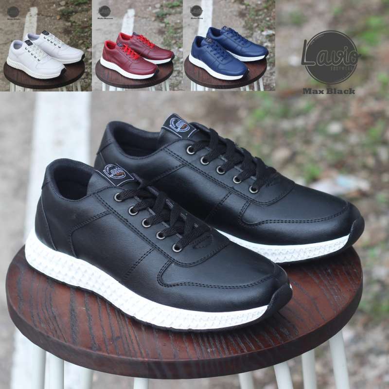 Jual Sepatu Pria Sneakers Casual Maks Original - Putih 42 di Seller ...