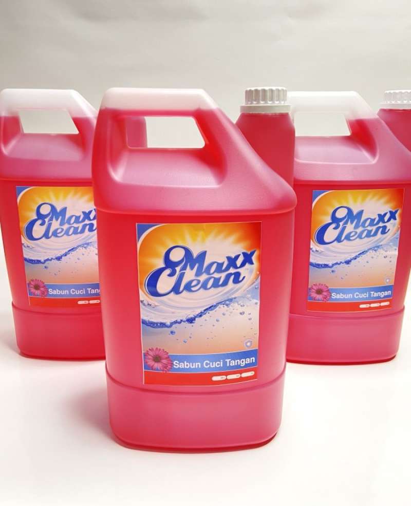 Promo Sabun cuci tangan 4L maxclean - handwash Diskon 43% di Seller ...