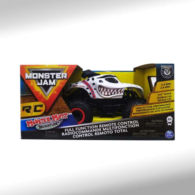 Jual Monster Jam Monster Mutt Dalmatian RC Remote Control 1:24 2.4 Ghz ...