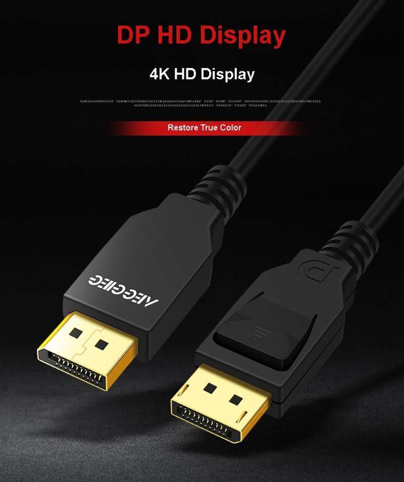 Promo Kabel Display To Display 3m Veggieg Dp-3 Diskon 25% Di Seller ...