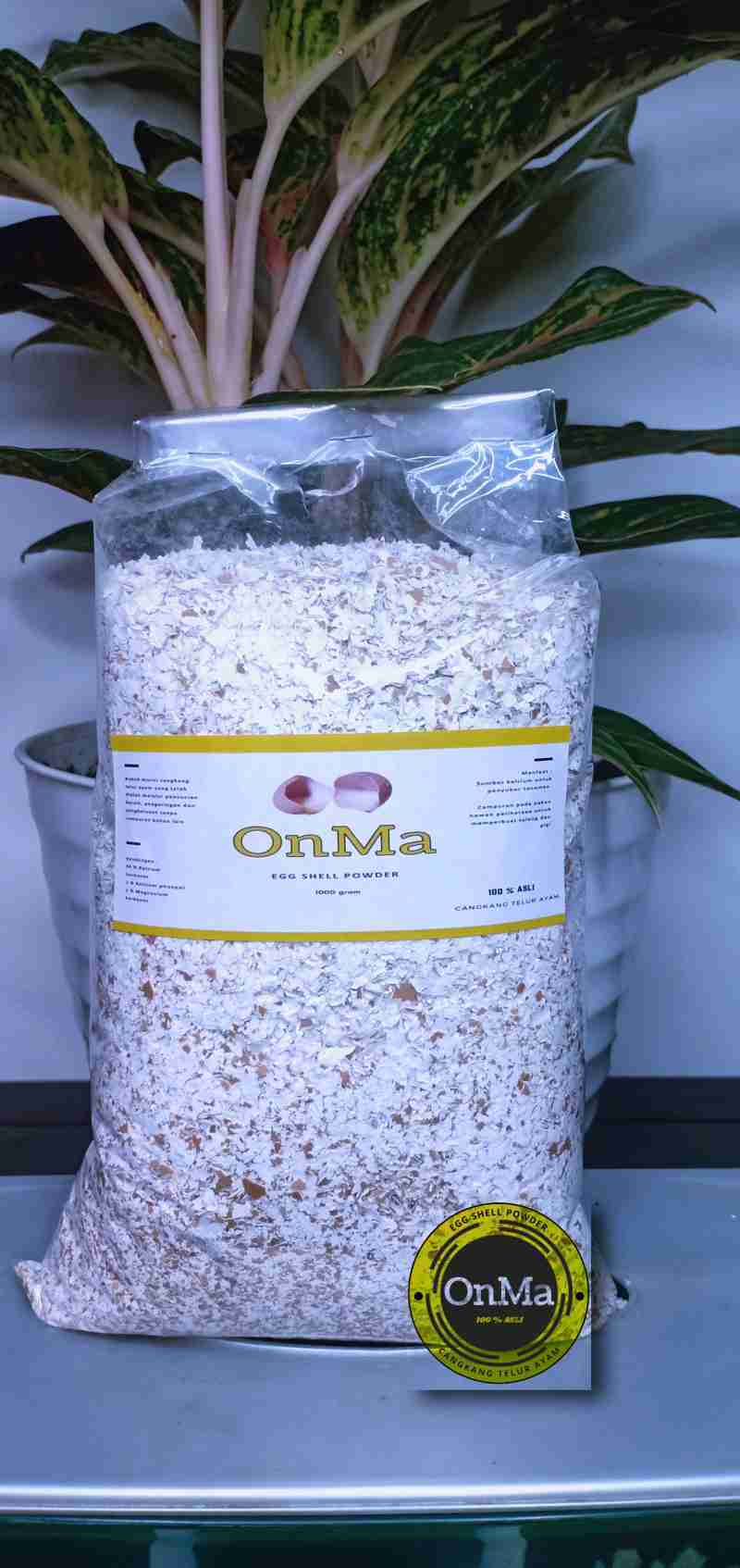 Jual Cangkang Telur Bubuk Halus Egg Shell Powder Tepung Pupuk Tanaman ...