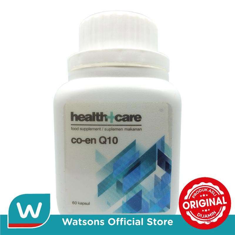Jual ERLIMPEX Health+Care Co-En Q10 60 Capsule di Seller WATSONS ...