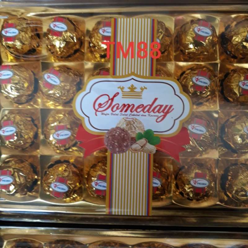Jual Coklat Bulat Coklat Merk Someday Bulat. Kado Gift Ultah (isi 24 ...