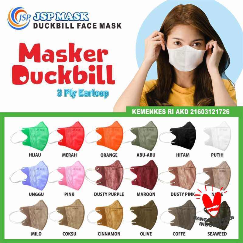 Promo MASKER DUCKBILL JSP ISI 25 PCS/DUCKBILL FACE MASK @25 PCS Diskon ...