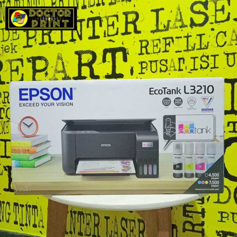Promo Printer Epson L3210 Printer All in One InkTank Pengganti L3110 ...