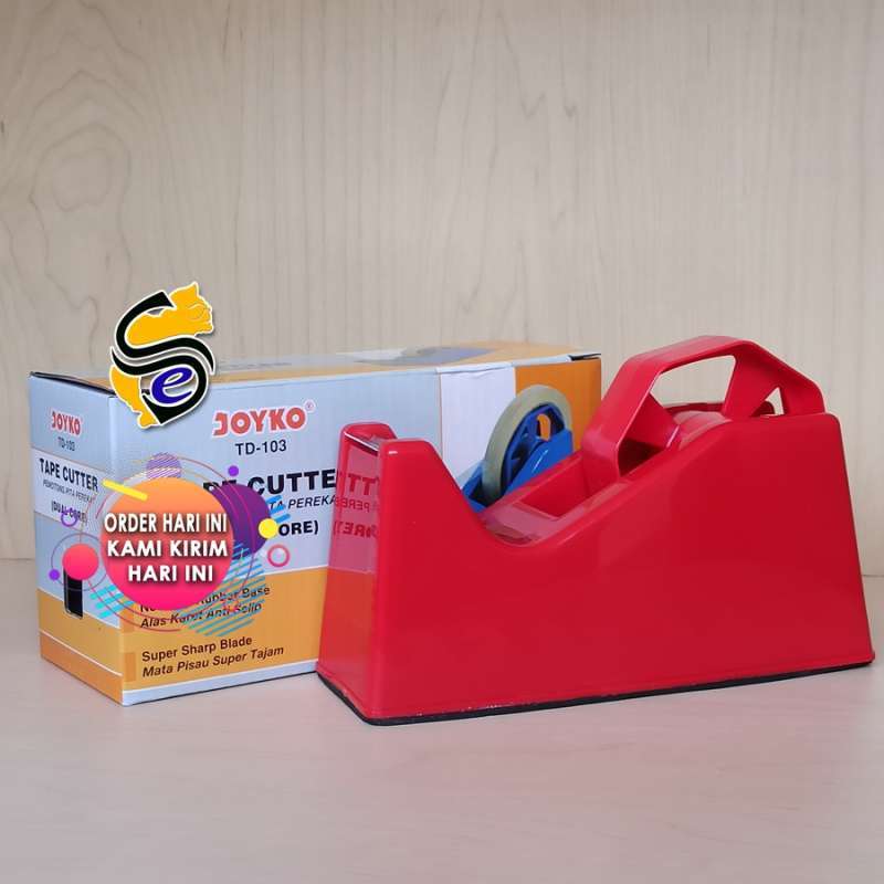 Jual Dispenser Td-103 Joyko / Tape Cutter / Tempat Isolasi Bisa 2 ...