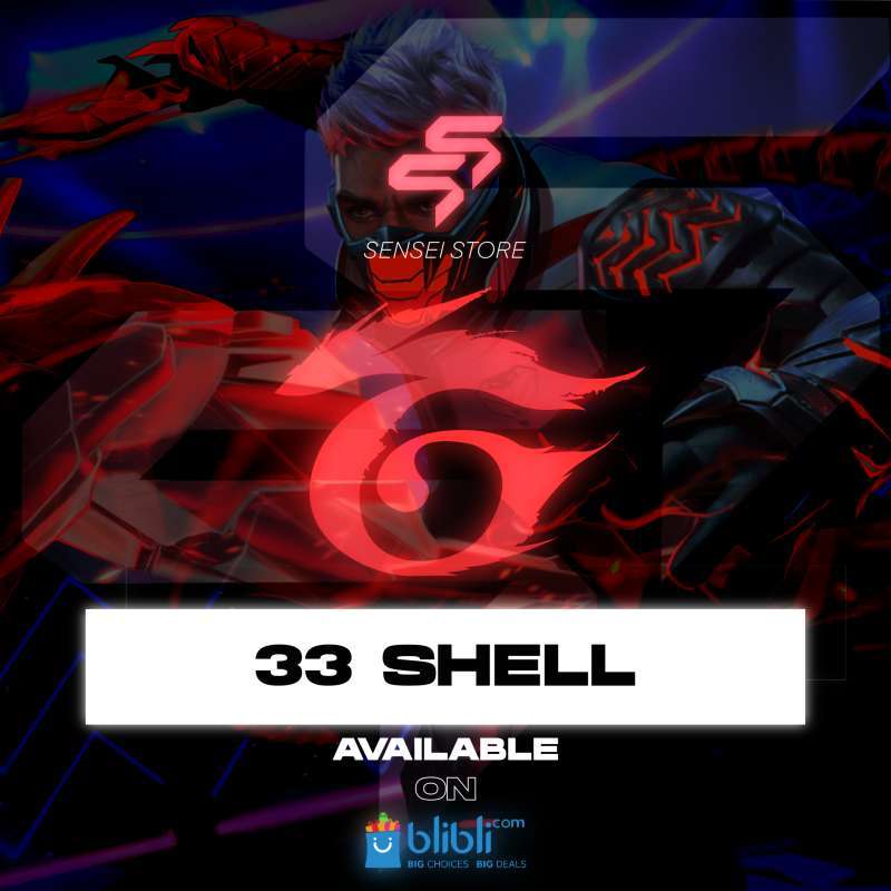 Jual Garena Shell 33 Indonesia di Seller Sensei Store - Jatibening ...