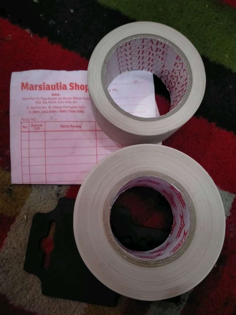 Promo daktif non lem pipa ac solasi pipa ac duck tape NON lem isolasi ...