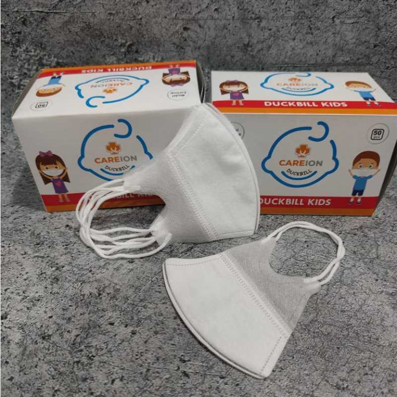 Promo Masker Anak Careion Duckbill Putih Polos 1 Box Isi 50pcs ... Promo Masker Anak Careion Duckbill Putih Polos 1 Box Isi 50pcs ...