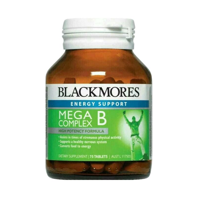 Jual Blackmores Mega B Complex Multivitamin [75 Tablets] di Seller ...