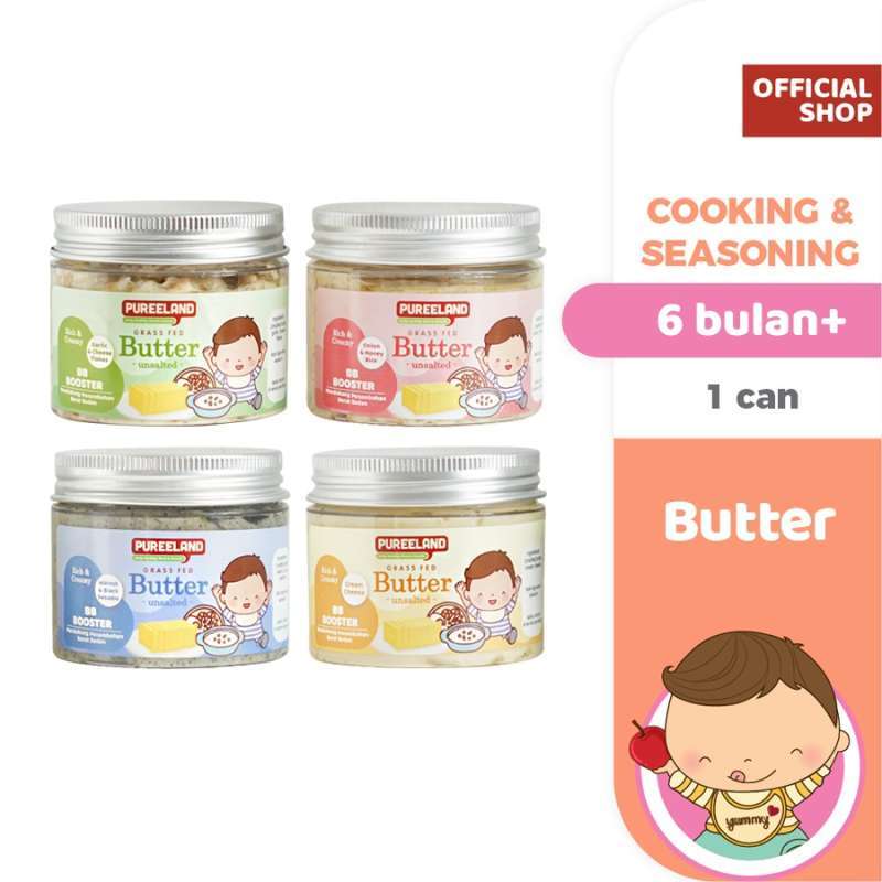 Jual Pureeland Butter MPASI BB Booster / Grass Fed Butter / Mendukung ...