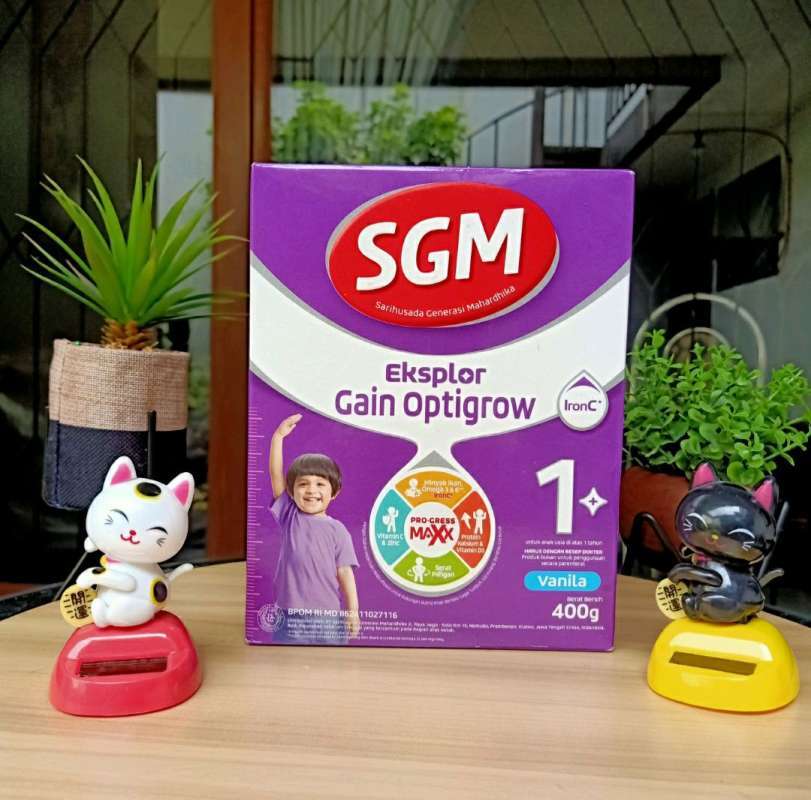 Jual Sgm Eksplor Gain Optigrow 1 Plus 400 Gram Di Seller Grosir Susu ...