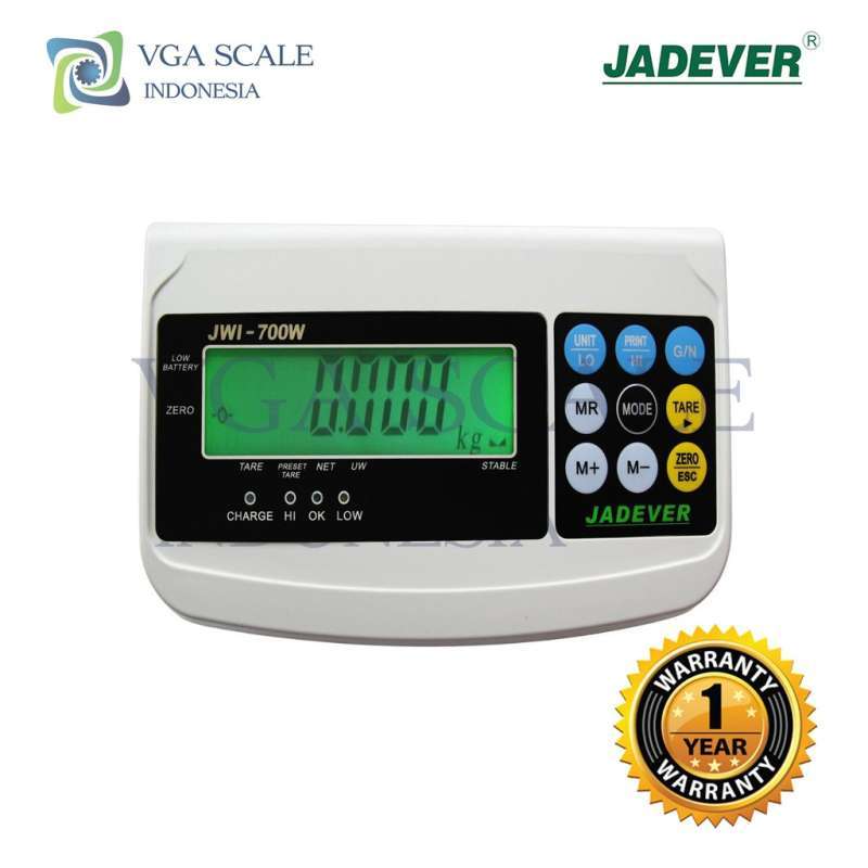 Jual Timbangan Digital / Scale / Indikator / Indicator Jadever Jwi 700w ...