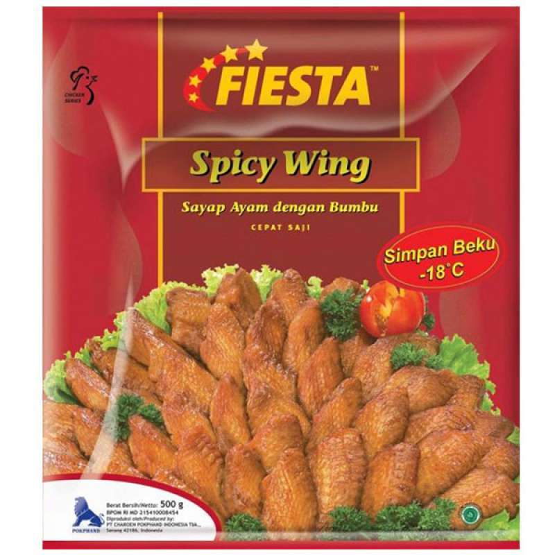 Jual FIESTA SPICY WING 500 g di Seller Hyfresh Bandung Indah Plaza ...